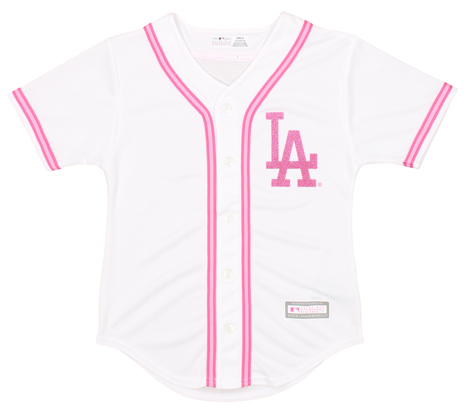 Majestic Girls Los Angeles Dodgers Jersey In Pink Lyst | atelier-yuwa ...