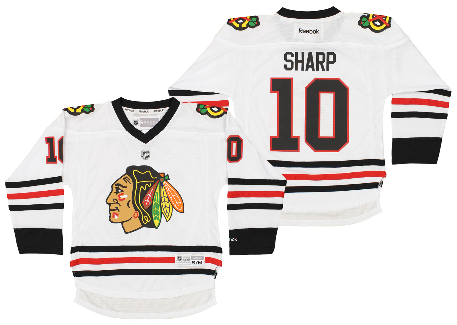 Reebok NHL Boys Youth Chicago Blackhawks Patrick Sharp #10 Hockey ...